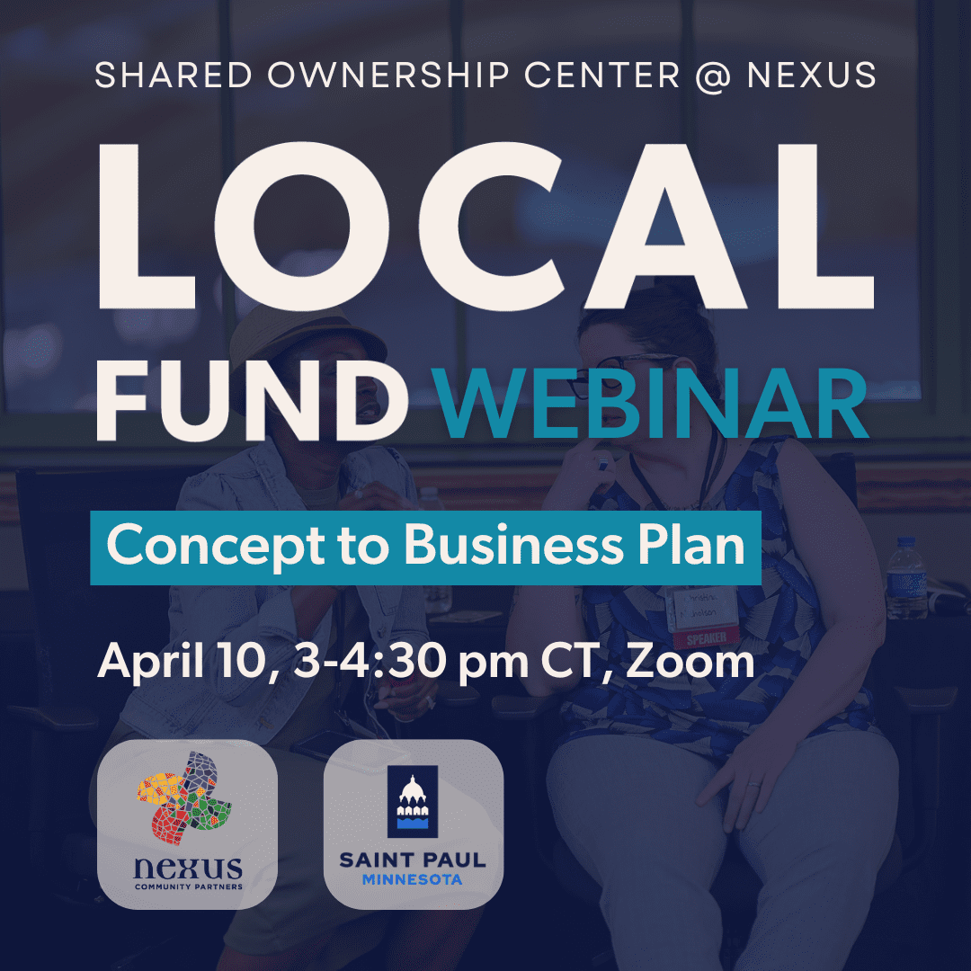 April 10 Webinar: Concept to Business Plan - Nexus Community Partners